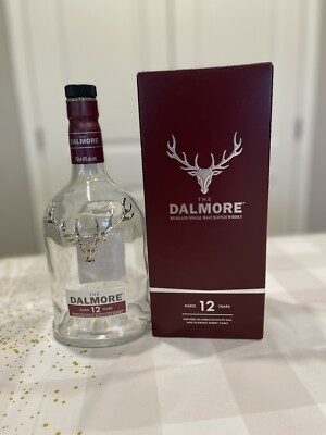 DALMORE 12 YEARS SCOTCH WHISKEY - EMPTYBOTTLE 750ML - WITH BOX | eBay
