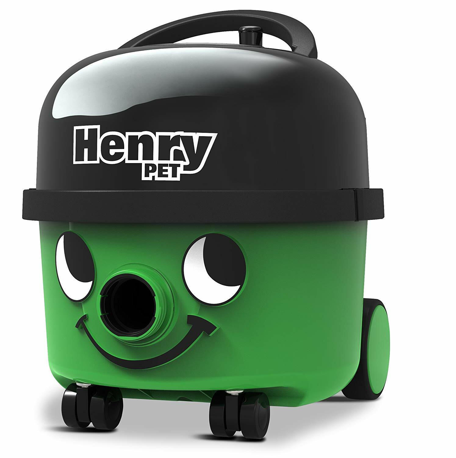 Numatic Henry Hoover Pet Bagged Cylinder Vacuum Cleaner, 620 W, Green ...