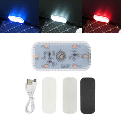 Magnetic Car Interior USB Dome Reading Switch Lights Wireless Touch ...