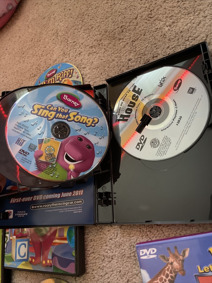 Barney DVD Lot Multiple DVDs Barney The Dinosaur | eBay