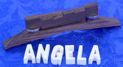 Rosewood Height Adjustable Bridge For Archtop Mandolin #WMB New Free ...