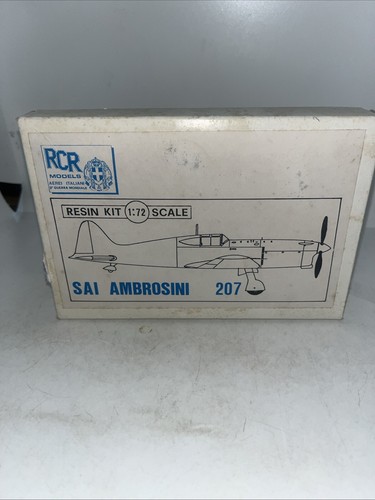 Rcr Models 1/72 Resin Kit Sai Ambrosini 207 Open Box. Rare | eBay