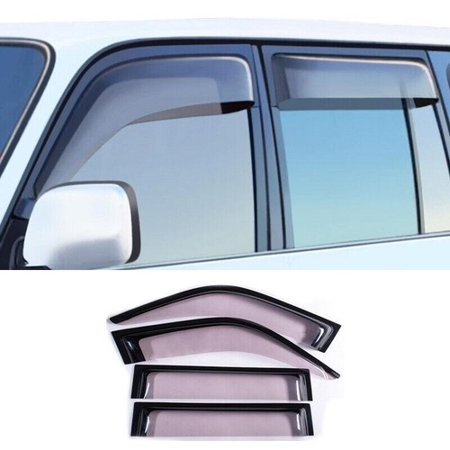 Window Visor Vent Shade Guard Door Visor For Toyota Land Cruiser LC80 ...