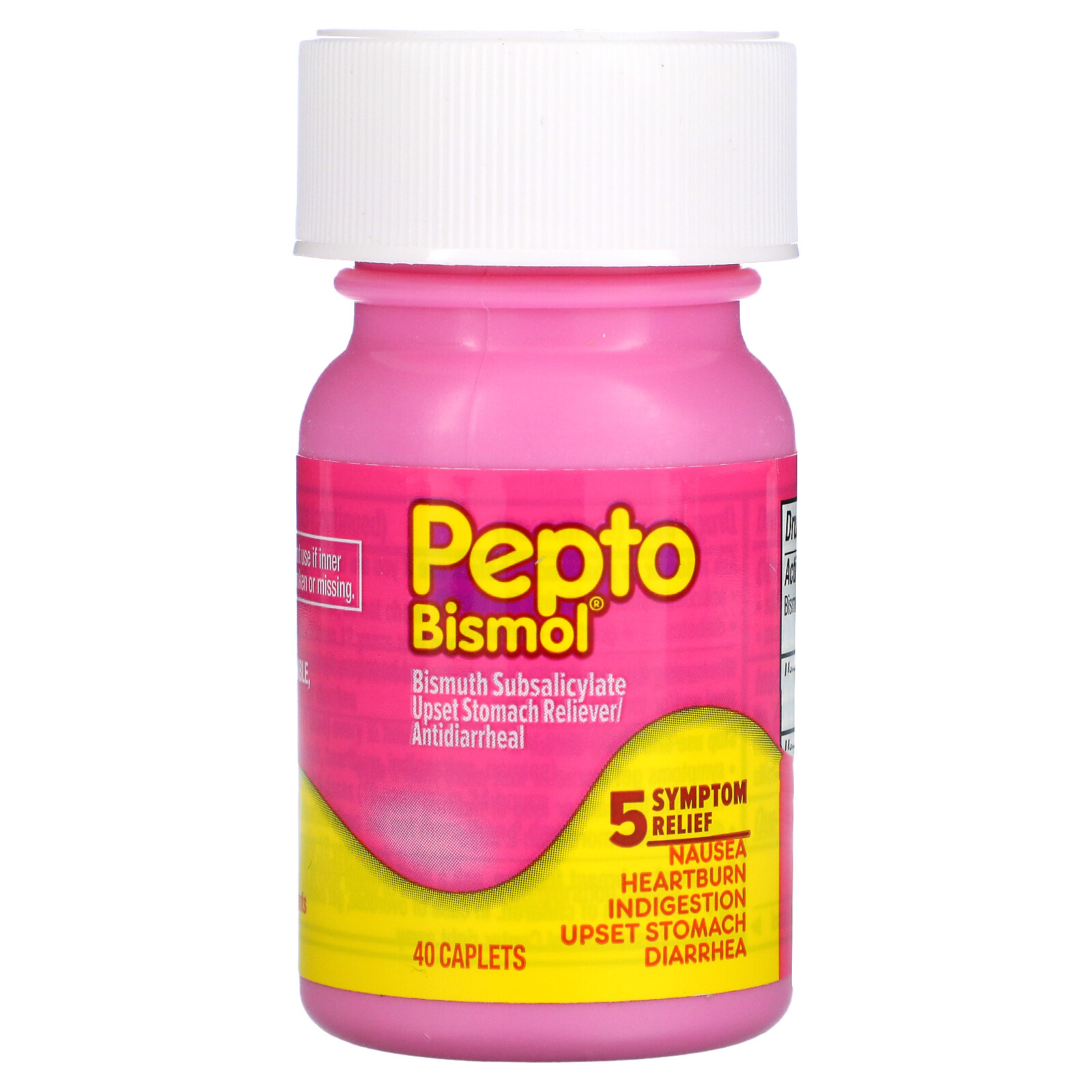 Pepto Bismol, 40 Caplets | eBay