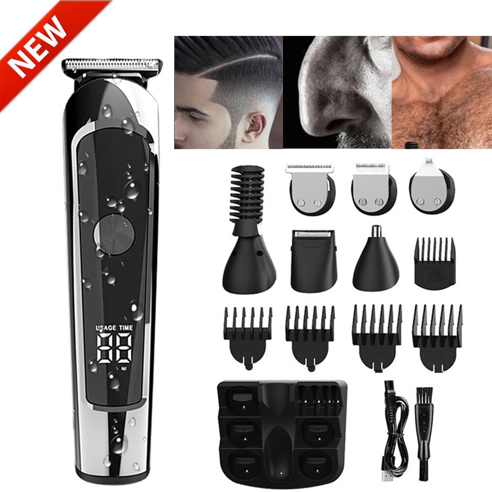 Dual-Head Portable Electric Shaver For Men Razor USB Rechargeable Home ...