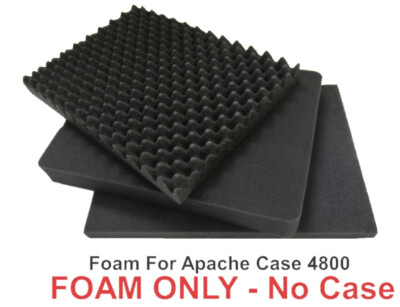 Apache 4800 Replacement Foam - Top, Bottom & Egg Crate In Lid | eBay