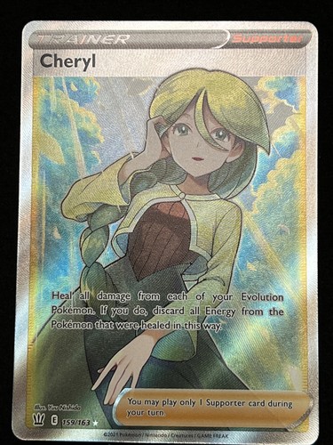 Pokemon CHERYL 159/163 (Full Art Ultra Rare) Battle Styles - MT/Mint | eBay
