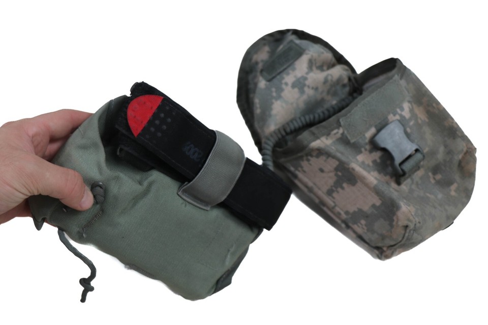 Complete US Army Molle IFAK Individual First Aid Kit Pouch ACU UCP w ...