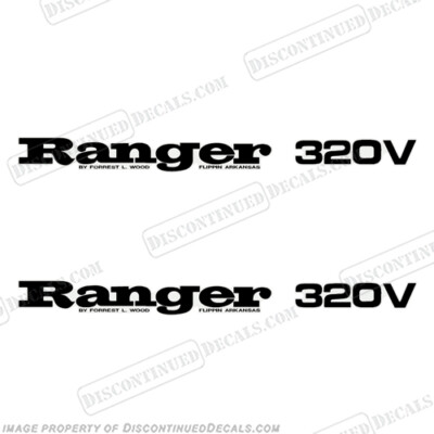 Fits Ranger 320V Decals (Set of 2) - Any Color! | eBay