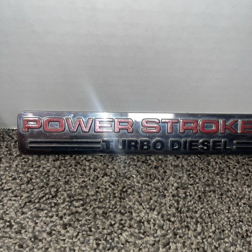 2003 2004 Ford F250 F350 Power Stroke V8 Turbo Diesel Emblem Badge Logo ...