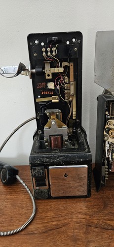 Western Electric 234G - Three Slot Coin Operated Payphone Complete With ...