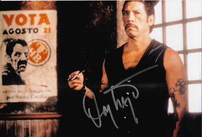 DANNY TREJO "Dusk till Dawn" 12X8 genuine signed Autograph COA 33120 ...