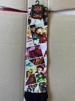 Bioworld Premium Street Fighter V Men's Crew Socks (Size 10-13) | eBay