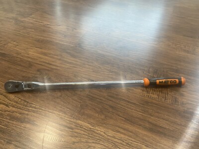 Matco Tools CFR248LFM 1/2" Long Handle Locking Head Ratchet 88 Tooth ...