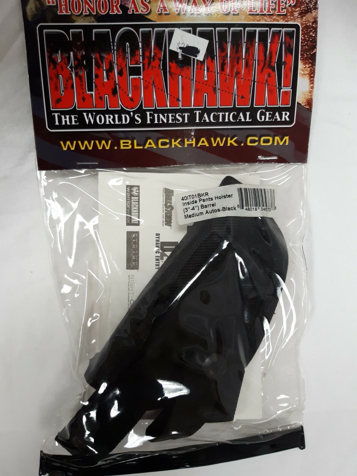Factory New BlackHawk Inside Pants Holster (3"-4") Barrel Medium Autos ...