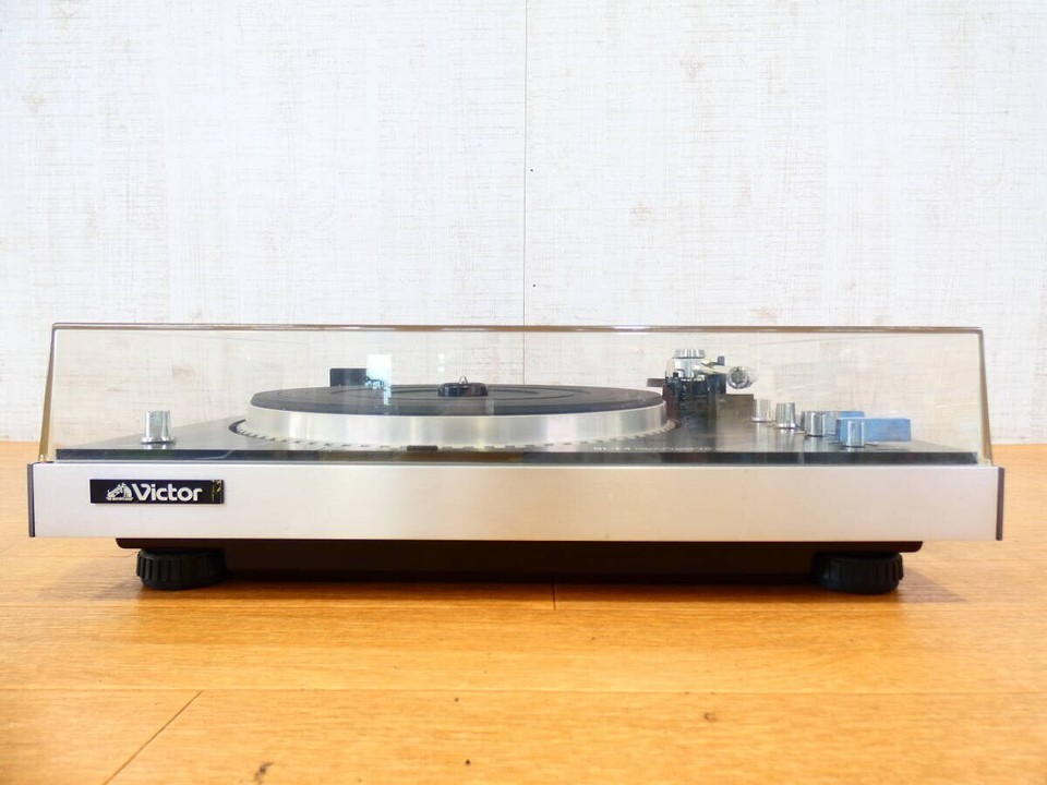 JVC VICTOR QL-F4 TURNTABLE Quartz Locked Record Player | eBay