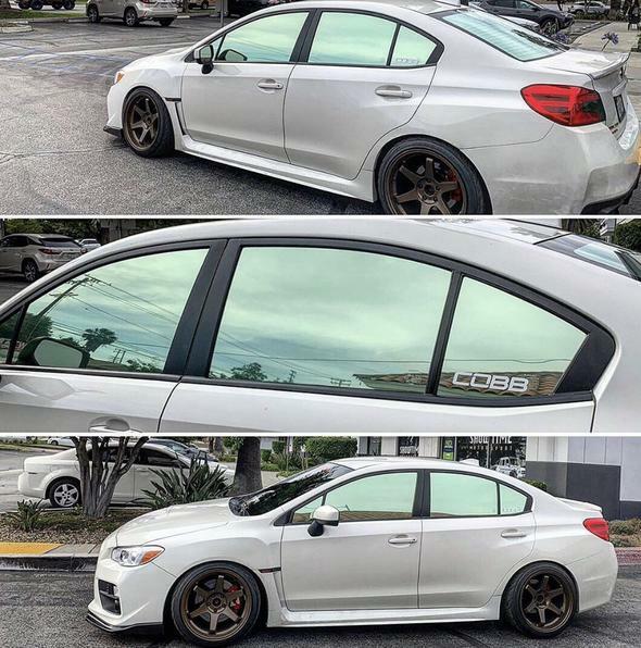 Reflective Tint Silver Automotive One Way Mirror Film 6ft x 40 inch | eBay