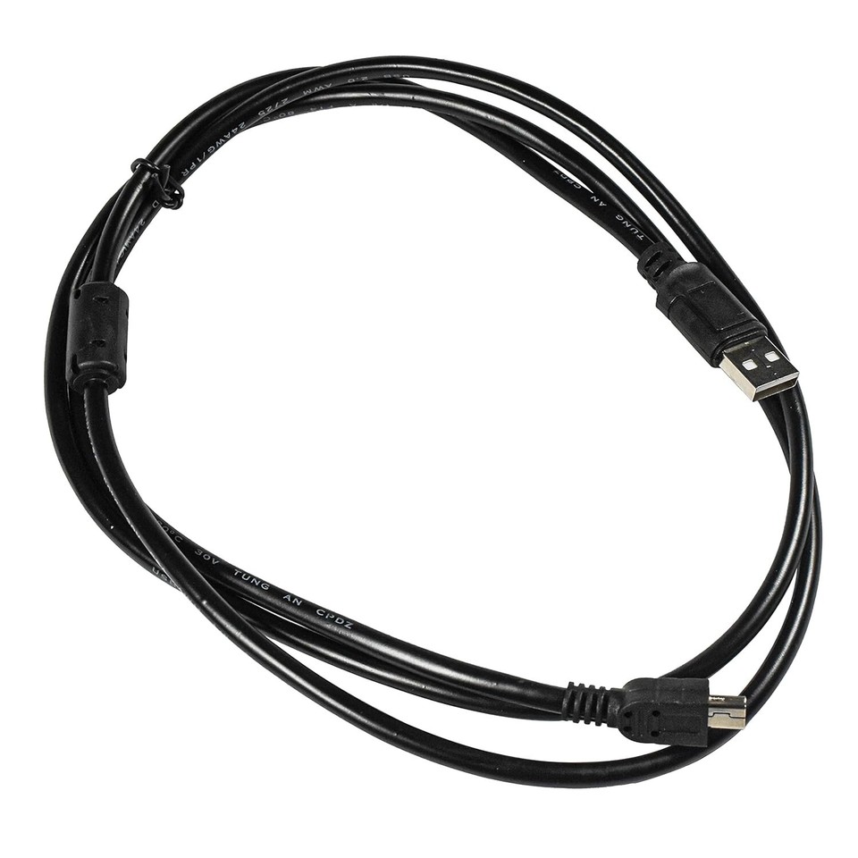 USB A Mini USB Cable For Garmin Nuvi GPS Series, 30-5000 Lm Lmt Models ...