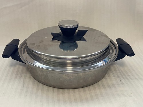 Vollrath Vacumatic 1 Quart Stainless Steel Sauce Pan VENTED Lid USA ...