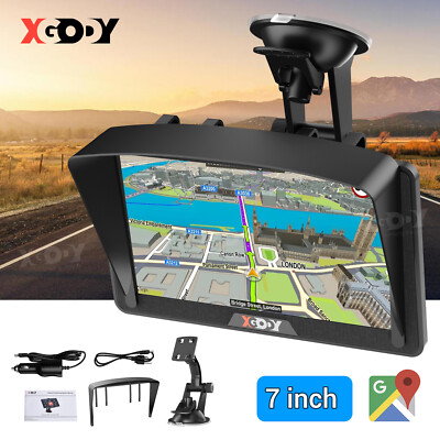 XGODY 7" Truck HG LGV Lorry Sat Nav GPS Navigation UK & EU Maps ...