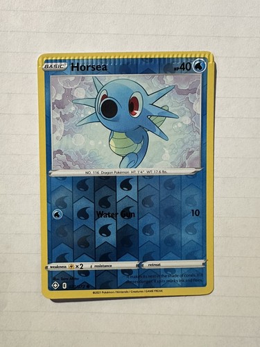 Crimped Horse Reverse Holo Rare Pokémon Card | eBay