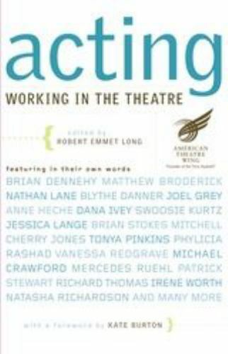 Acting by Robert Emmet Long, Kate Burton 9780826418050 | eBay