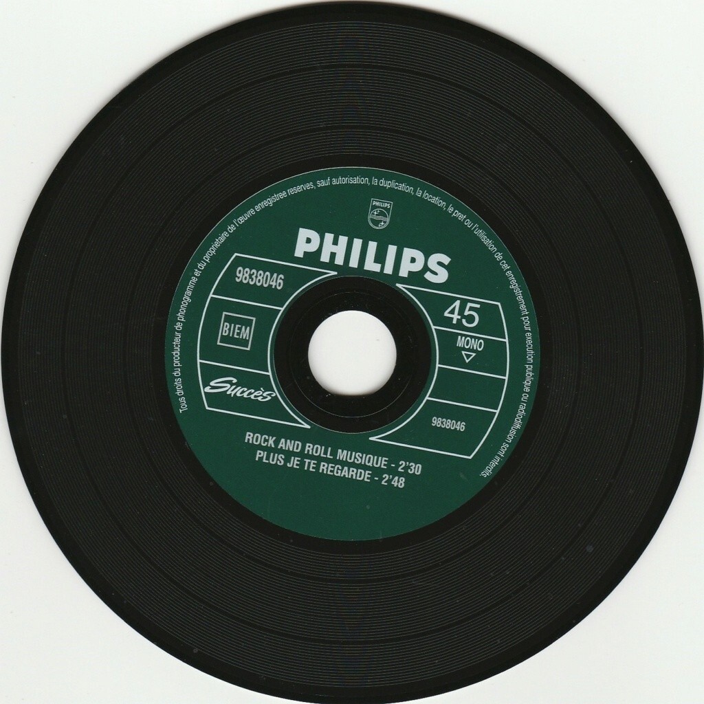 Johnny Hallyday Rock And Roll Musique CD Single Juke Box Réédition ...