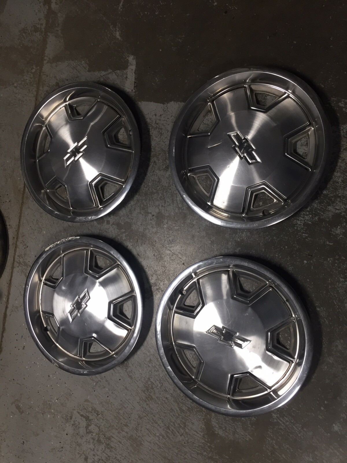 82-88 S-10 14” OEM Hubcaps Chevy Wheel Covers 85-87 Malibu | eBay