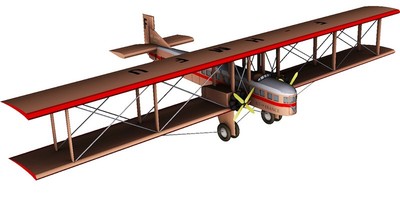 F.60 Goliath Farman France Airliner Airplane F60 Mahogany Kiln Wood ...