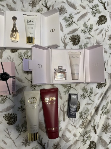 Huge Lot of Mini Perfumes Body Lotion Gucci Dior Jadore Miss Dior | eBay