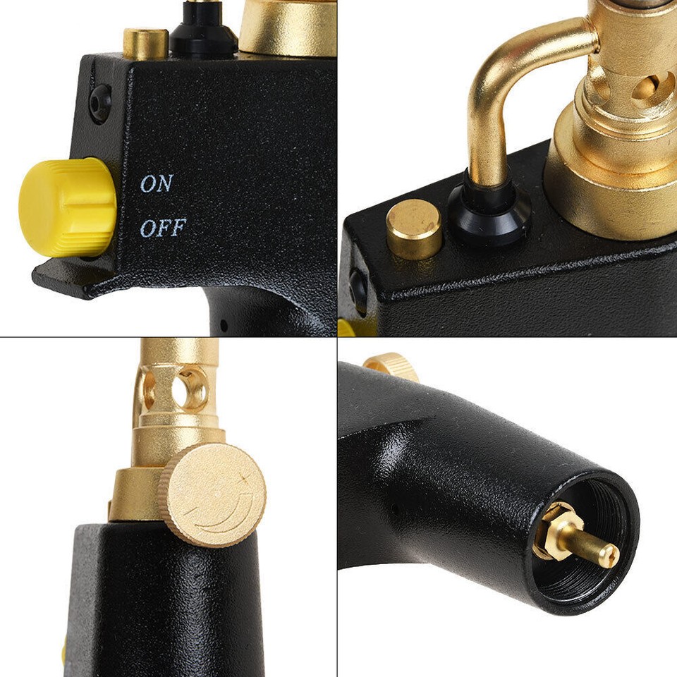 Mapp Propane Torch Head Trigger Start Welding Brazing Torch Kit Welding ...