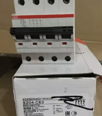1Pcs New Circuit Breaker S204-C63 | eBay