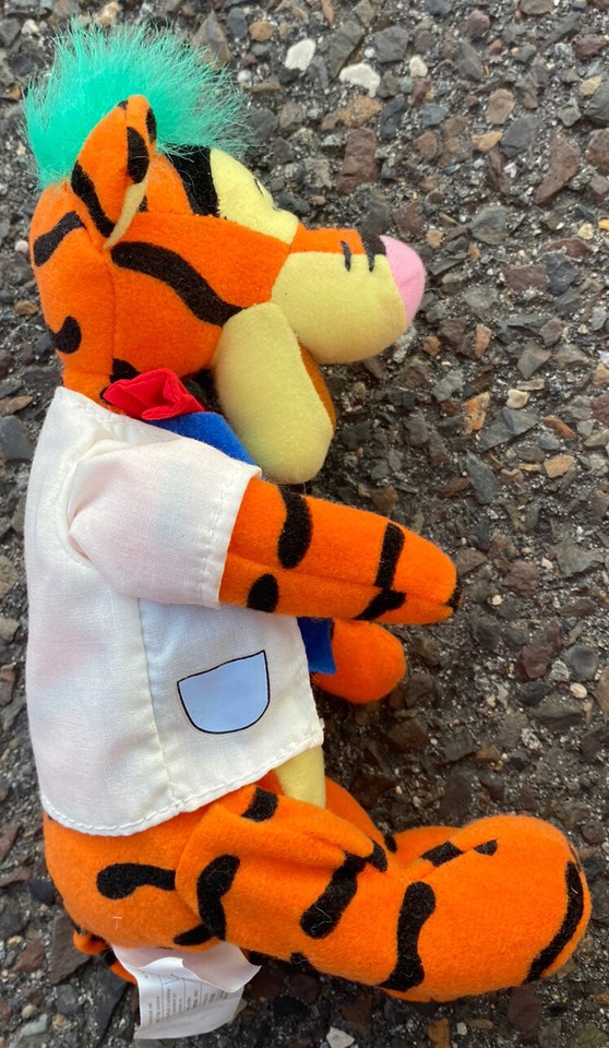 Disney BOB CRATCHIT MICKEY MOUSE Bean Bag plush 9" & Mad Scientist ...