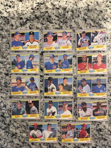 Fleer 1989 Kevin Brown Rookie And Major League Prospects 14 Card Set | eBay