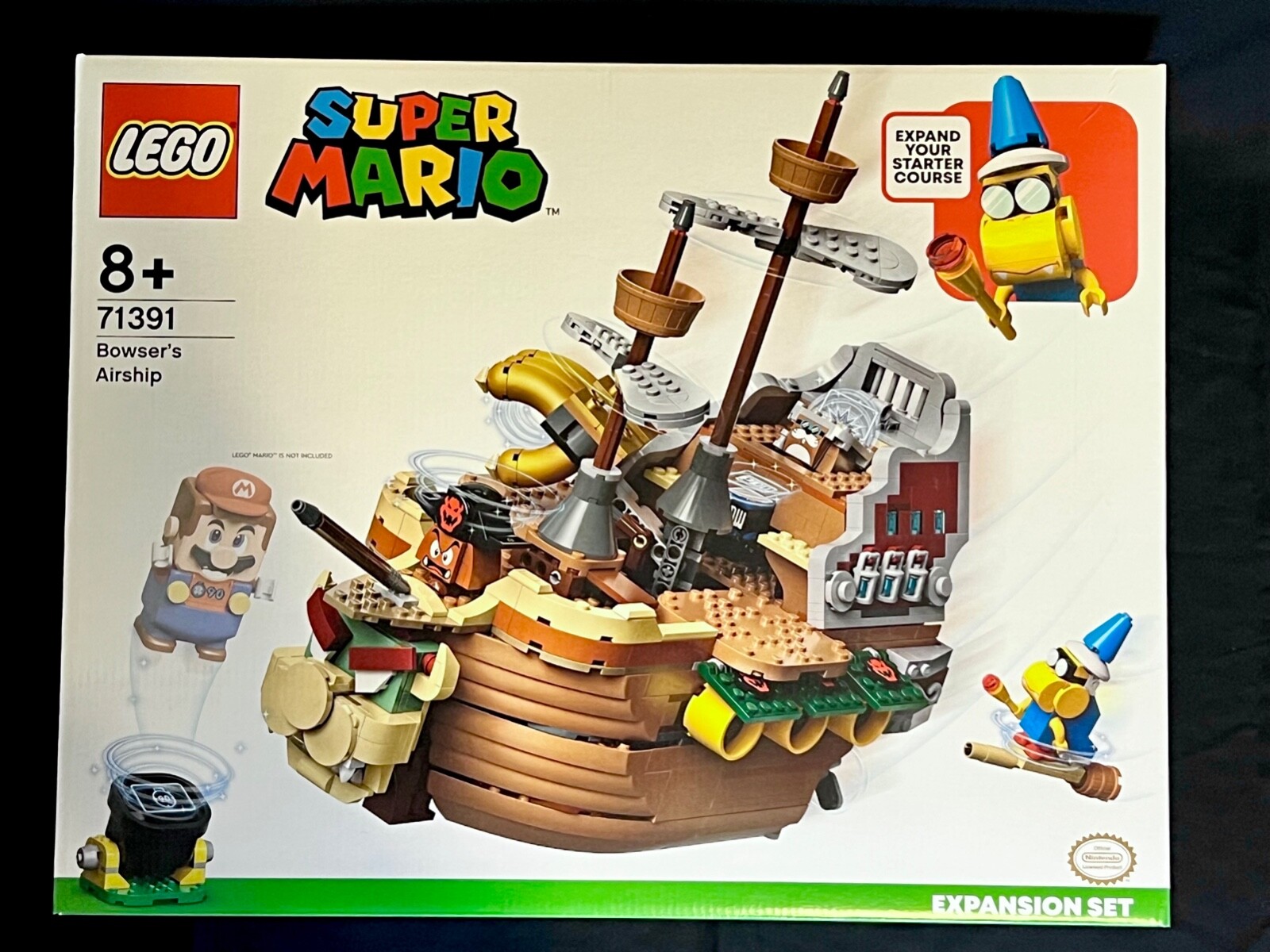 LEGO Super Mario: Bowser’s Airship Expansion Set (71391) for sale ...