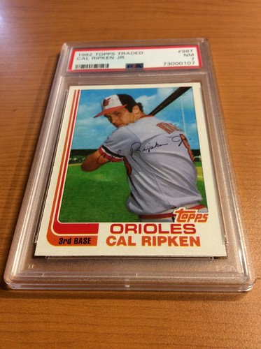 1982 Topps Traded Cal Ripken jr RC #98T PSA 7 | eBay
