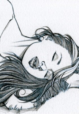 8,5x11" SAVAGE ROGUE SK#3179 ORIGINAL PINUP GIRL ART by ALEX MIRANDA | eBay