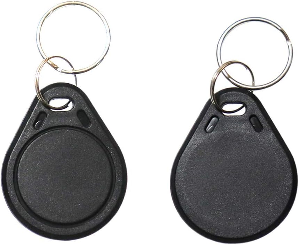 100PCS 13.56Mhz RFID Key Fob Proximity IC Card ISO14443A Token Tag for ...