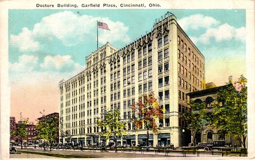 Postcard Doctors Building Garfield Place, Cincinnati, Ohio | eBay