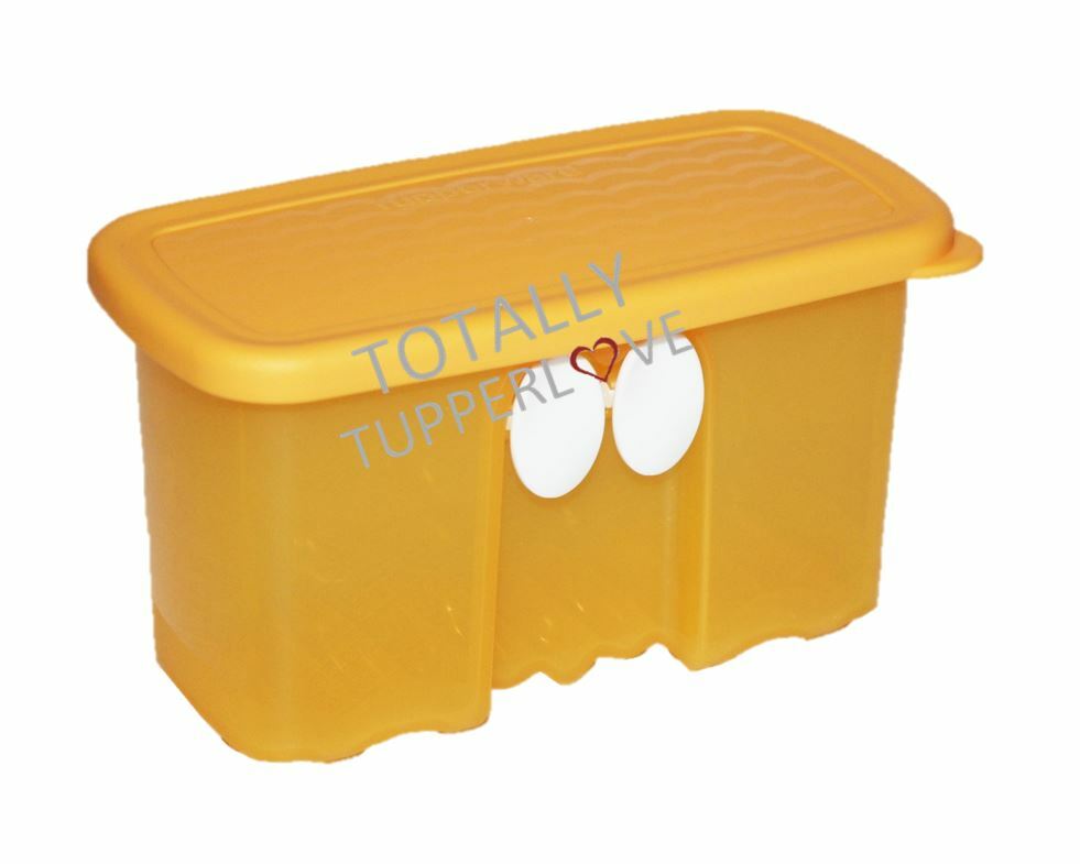 Tupperware FridgeSmart Mini Rectangle 12 oz. Vented Container Yellow ...