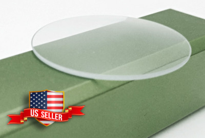 16MM to 45MM DOMED REPLACEMENT WATCH MINERAL GLASS CRYSTAL 1.5mm Parts ...