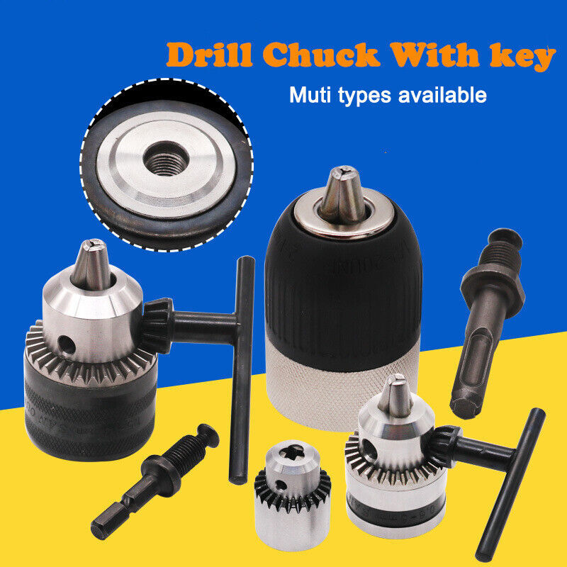 Keyed Drill Chuck Converter Angle Grinder Drill Chuck With Key Shaft ...