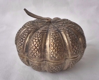 Antique Persian Silver Melon Form Covered Box, Rare | eBay