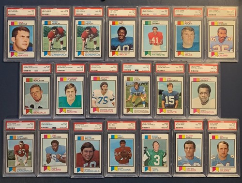 1973 Topps Football PSA 8 - YOU PICK - Cowboys Cardinals Bengals | eBay