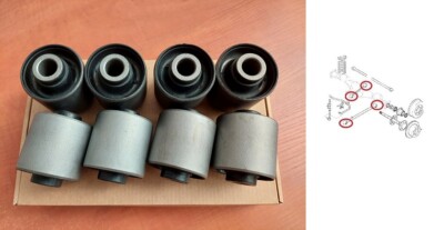 Rear Control Trailing Arm Bushings Bushes fits Hyundai Terracan | eBay