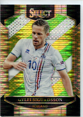 2016-17 Panini Select MULTI COLOR Prizm Parallel #80 Gylfi Sigurdsson ...
