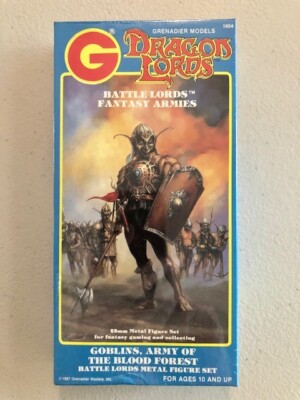 Grenadier Miniatures Box Goblins Army of the Blood Forest Dragon Lords ...