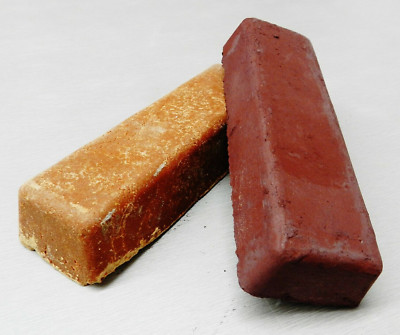 Red Rouge Brown Tripoli Polishing Compounds Cut & Polish Gold Copper ...