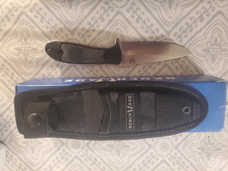 Discontinued / Rare! Fixed Blade Benchmade Knife GRIPTILIAN 151 Mel ...