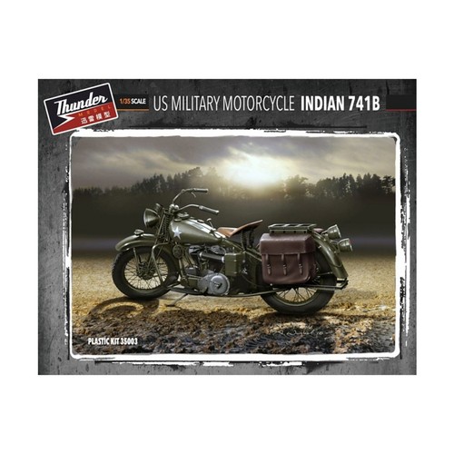 Thunder Model Model Kit US Military Motorcycle 741B - Two Kits Ed New ...